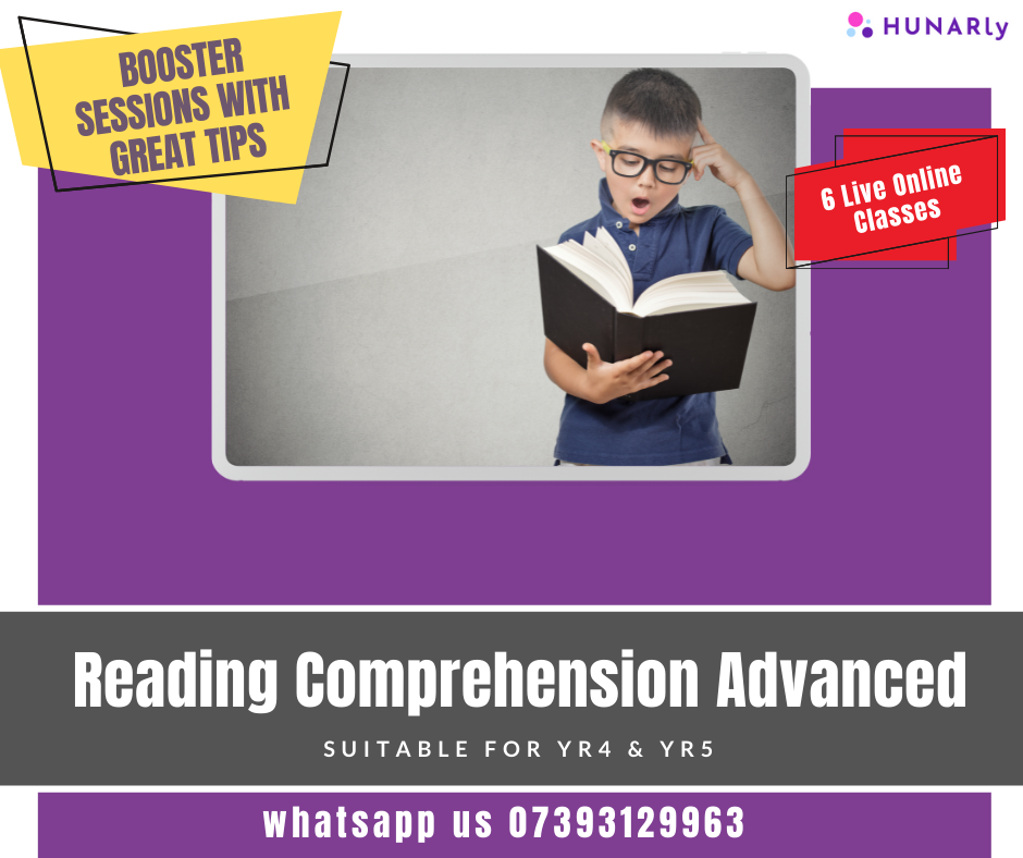 Advanced Reading Comprehension 6 Lessons HUNARly Advanced Reading Comprehension 6 Lessons HUNARly